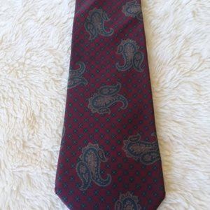 DAK'S London NY | Accessories | Mens Tie Silk Paisley Tie Daks London ...